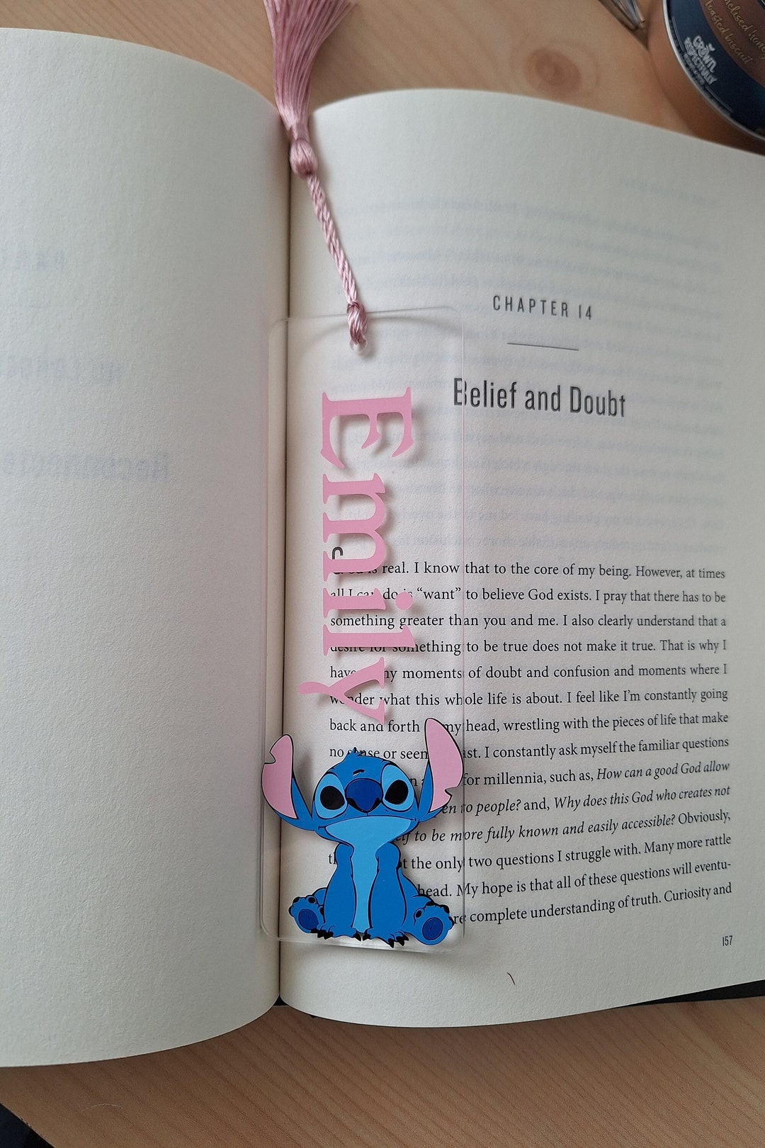 Bookmark Inspired by Stich-gift for Book-gift for Teacher-personalised ...