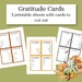 Printable Gratitude Cards - Etsy