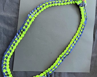 Handmade Hawaiian Ribbon Leis - Boise State Colors - Etsy