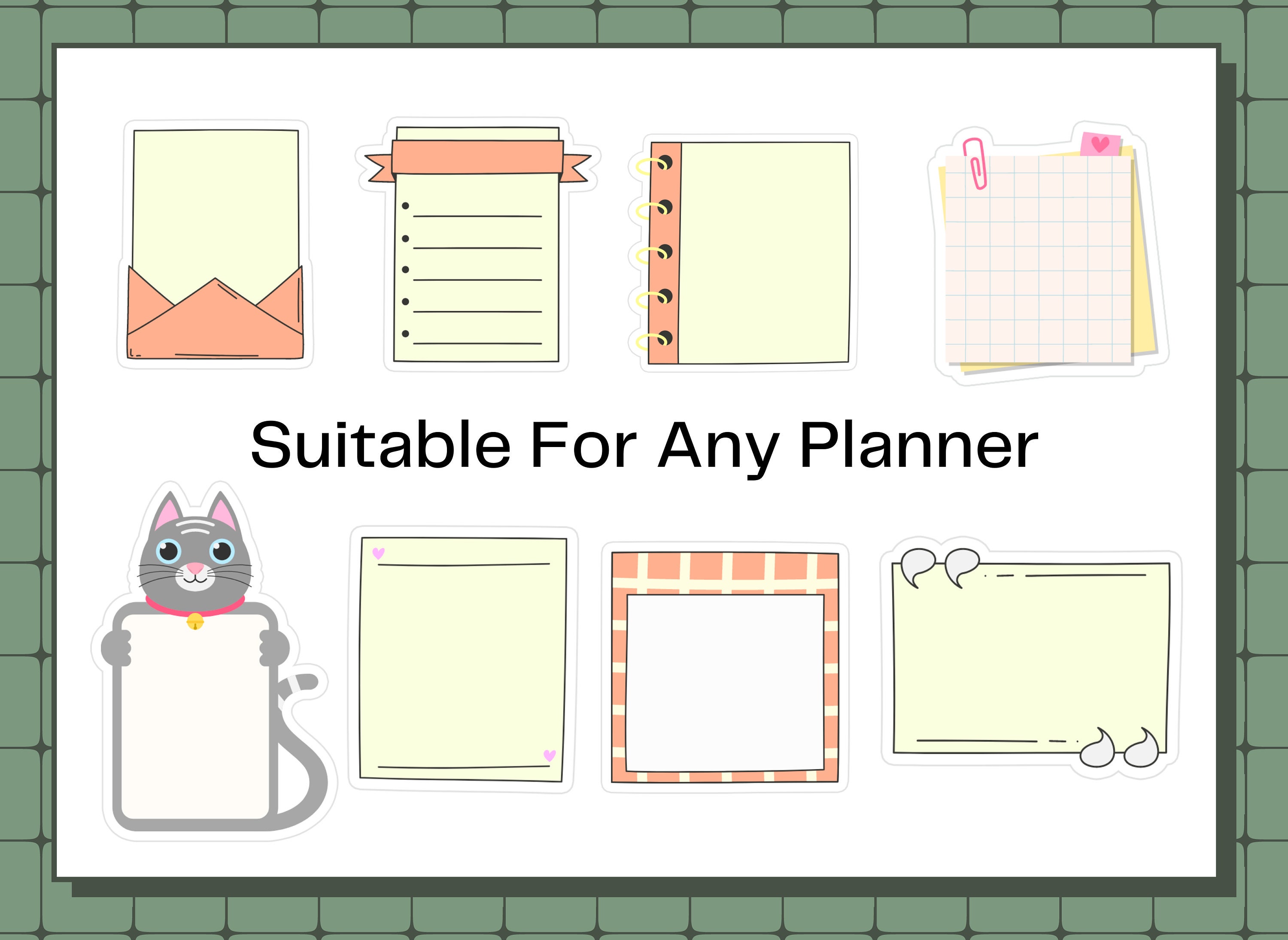 Digital Sticky Notes, Goodnotes Sticky Notes, Digital Stickers, Post It ...