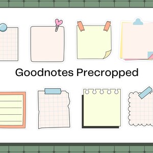 Digital Sticky Notes, Goodnotes Sticky Notes, Digital Stickers, Post It ...