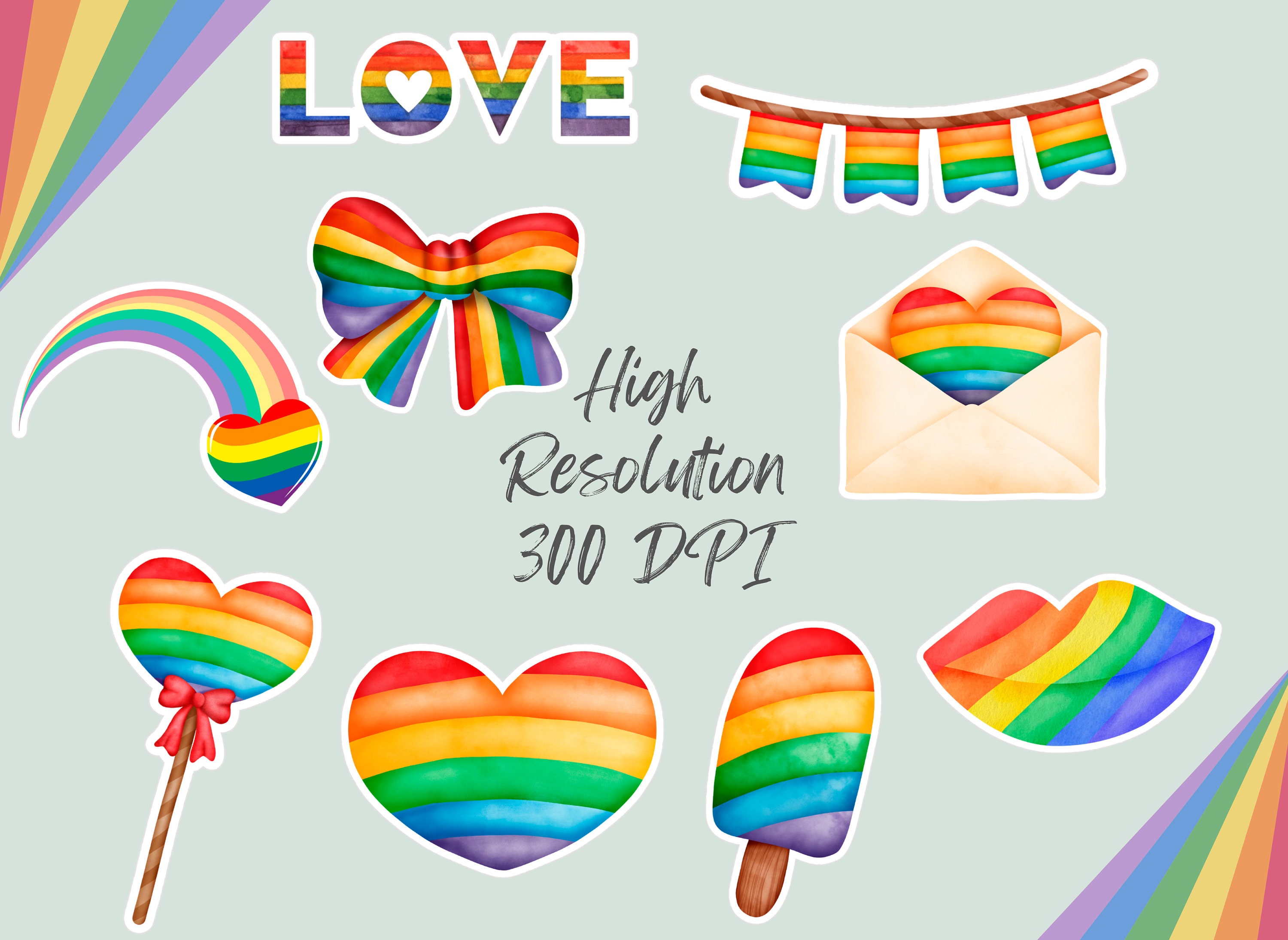 Pride Digital Stickers, LGBT Stickers, LGBT Pride Stickers, Stickers ...