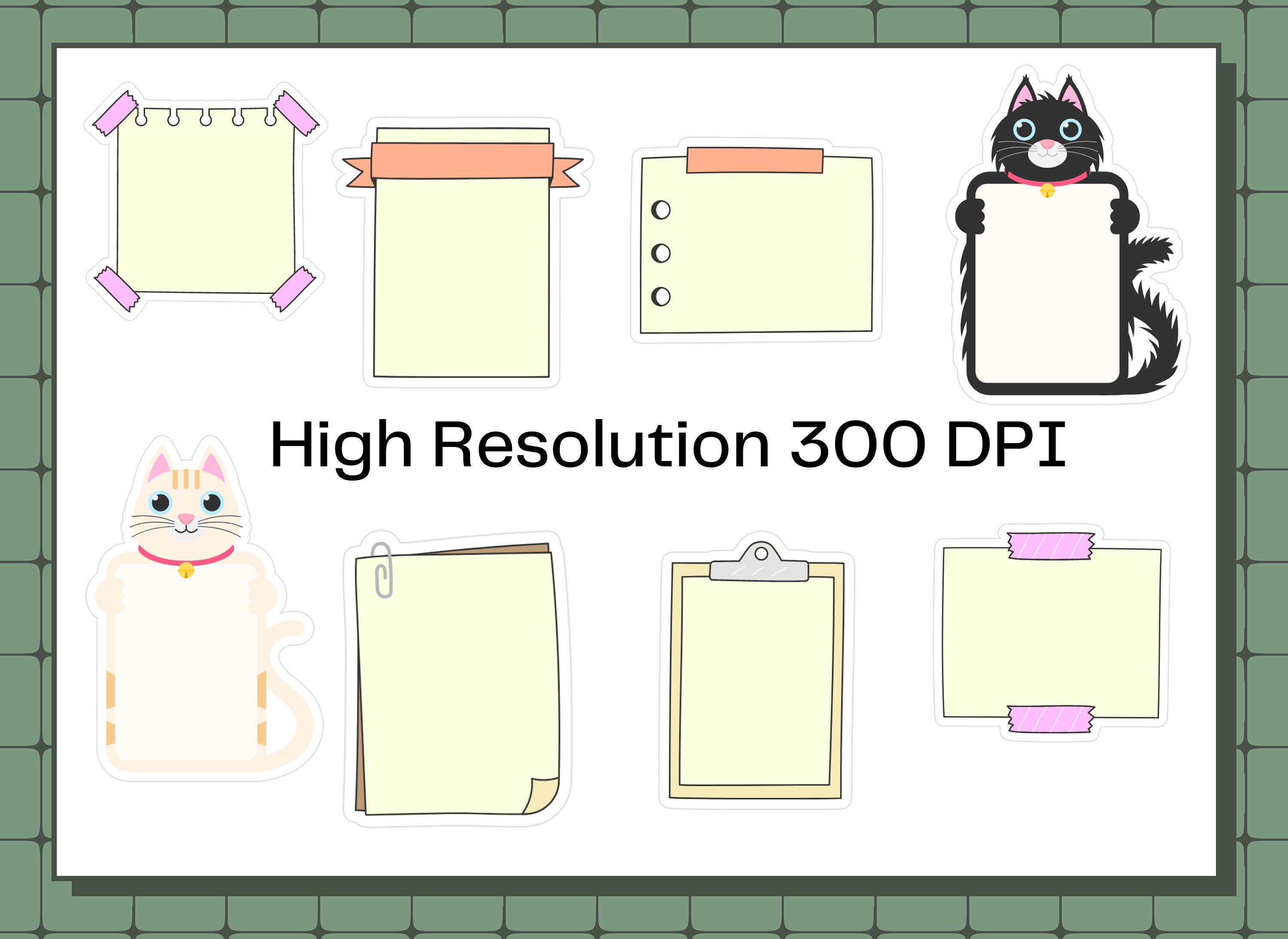 Digital Sticky Notes, Goodnotes Sticky Notes, Digital Stickers, Post It ...