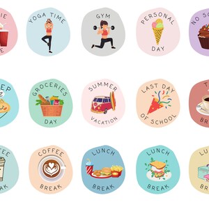 Digital Teacher Stickers Teacher Planner Stickers Teacher - Etsy