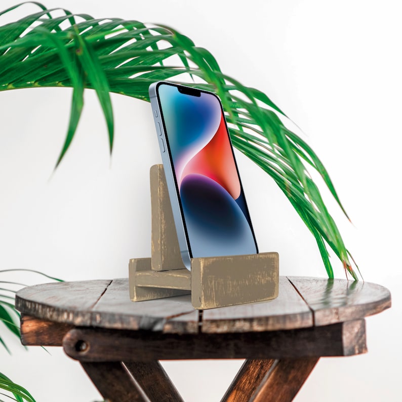 Wood iPhone Holder, Cell Phone Holder, Wood Phone Holder, Phone Holder ...