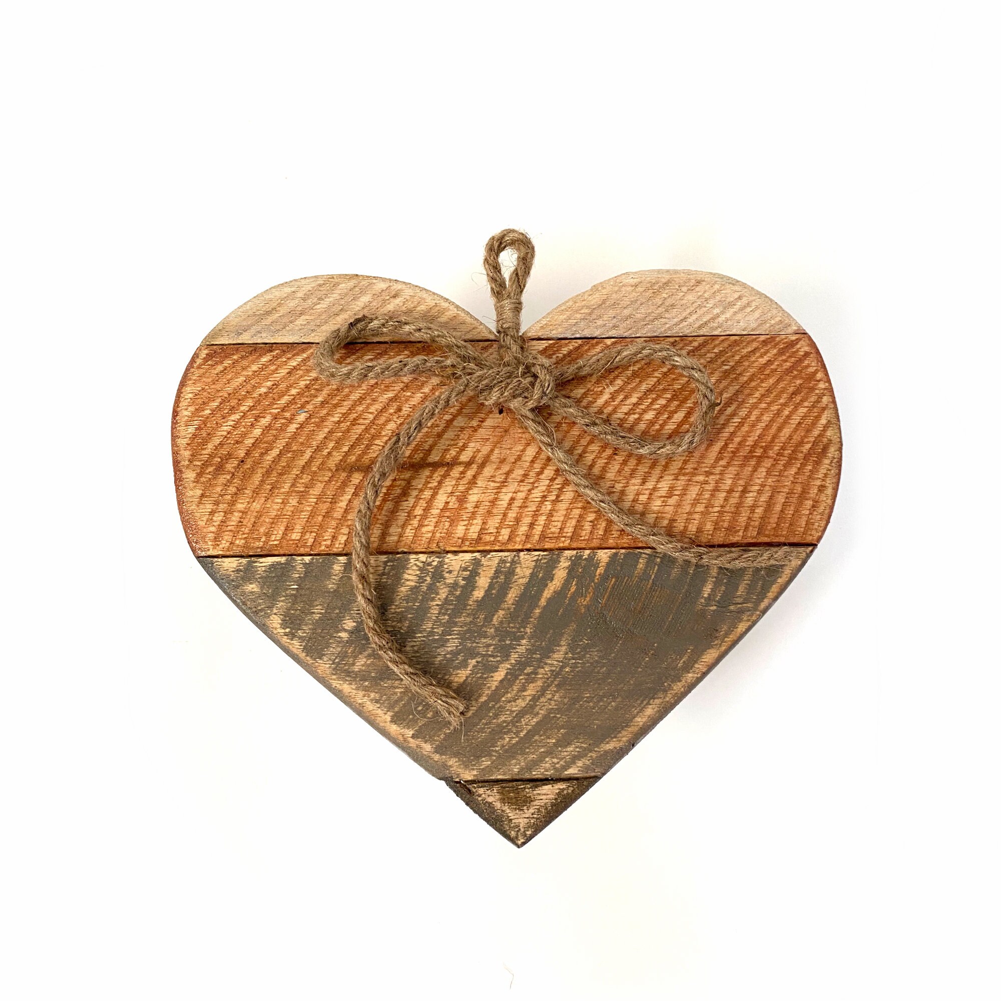 Rustic Wooden Heart Wall Art, Reclaimed Wood Rustic Heart, Rustic Heart ...