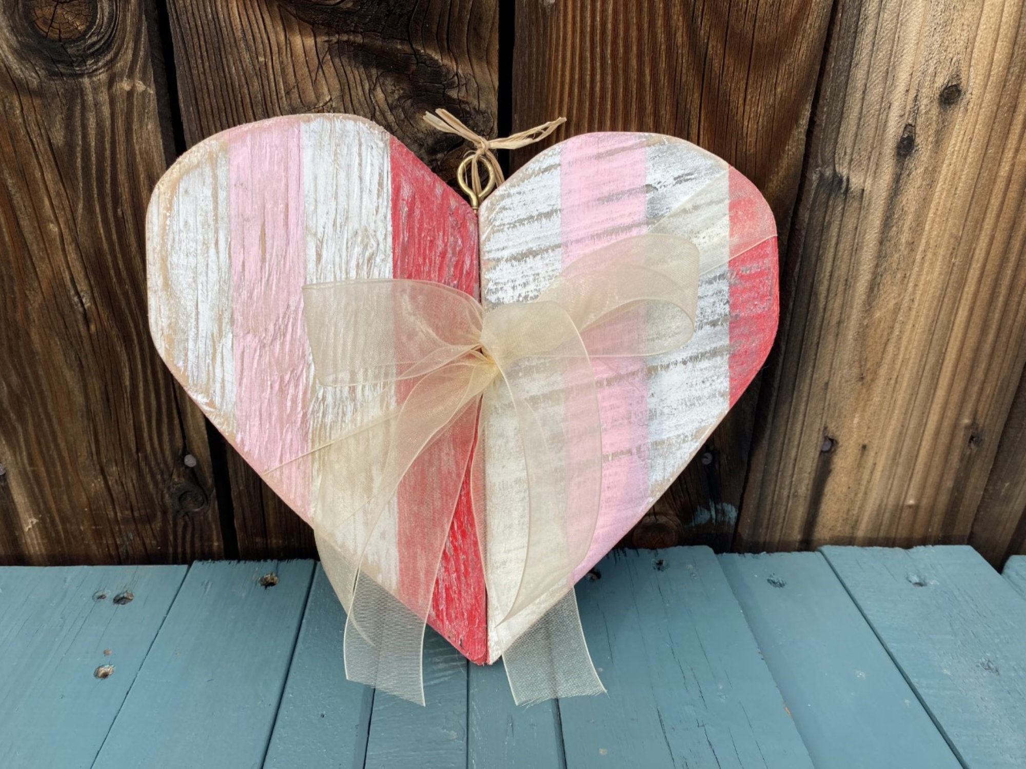 Rustic Wood Heart, Rustic Decor, Reclaimed Wood Heart, Mother's Day ...