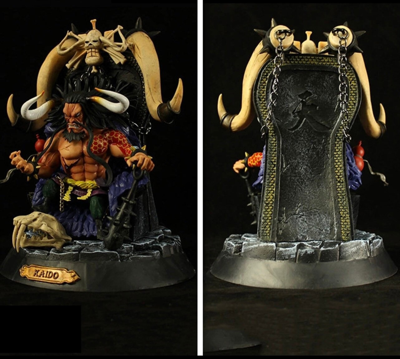 Anime Figure Kaido Anime Action Figurine Collection Figurines - Etsy