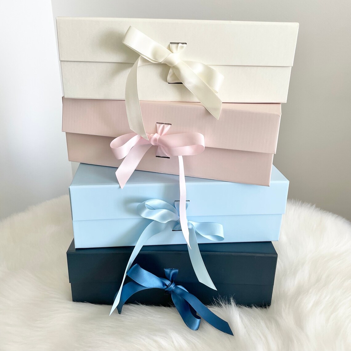 Empty Personalized Gift Box With Card for Birthday - Etsy