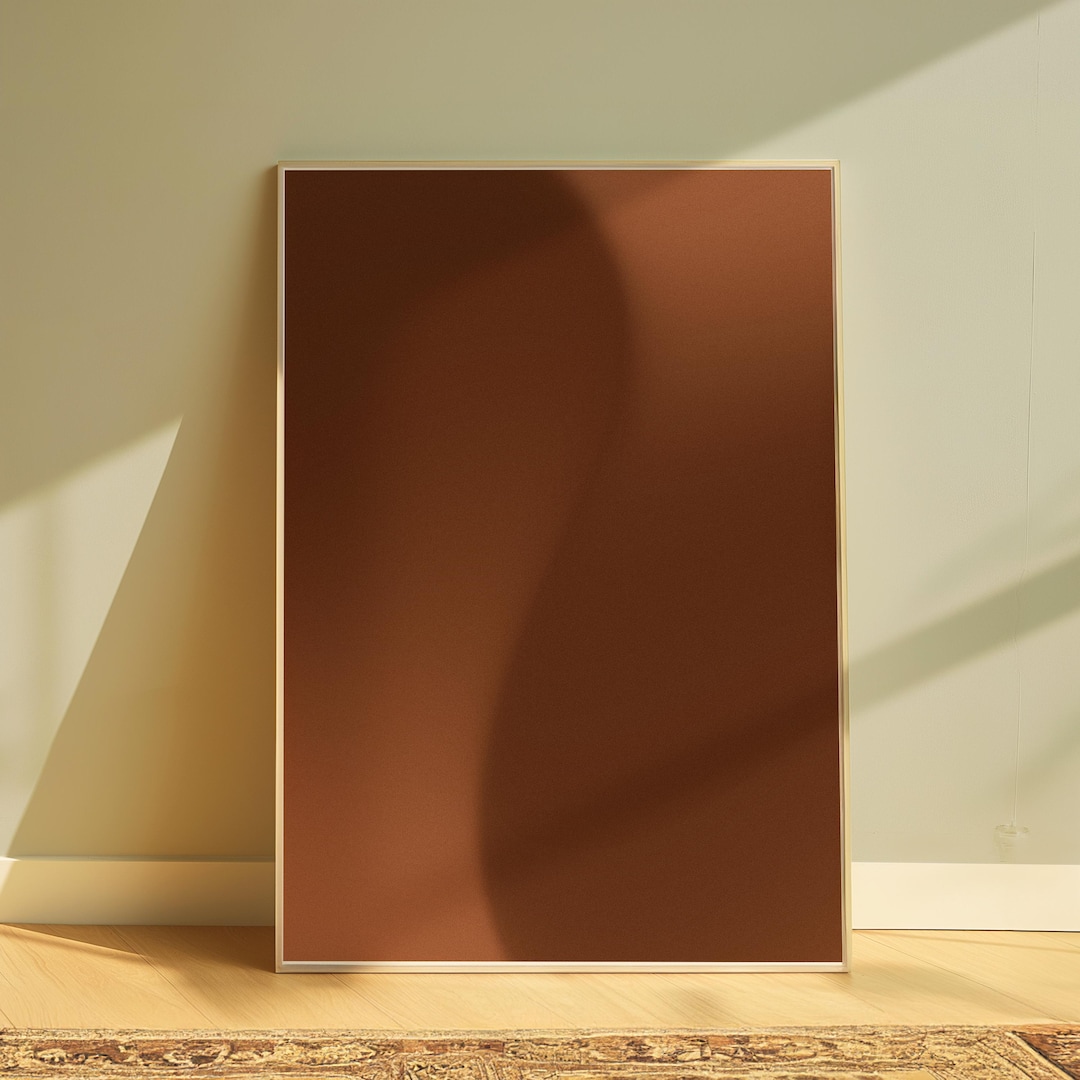 Brown Wall Art, Digital Download, Brown Prints, Trendy Wall Posters ...