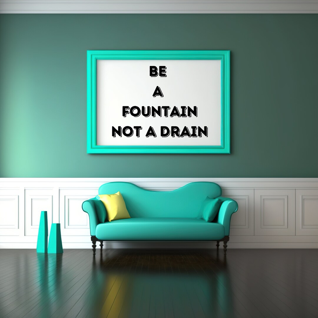 Uplifting Word Art-digital Printable-large Wall Decor-positive Word Art ...