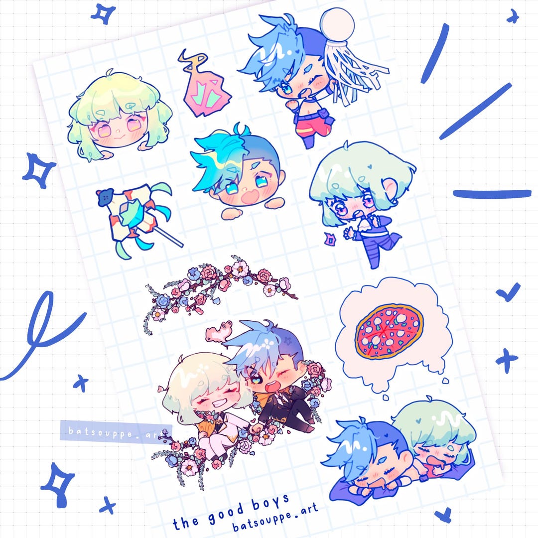 Promare Sticker Sheet - Etsy