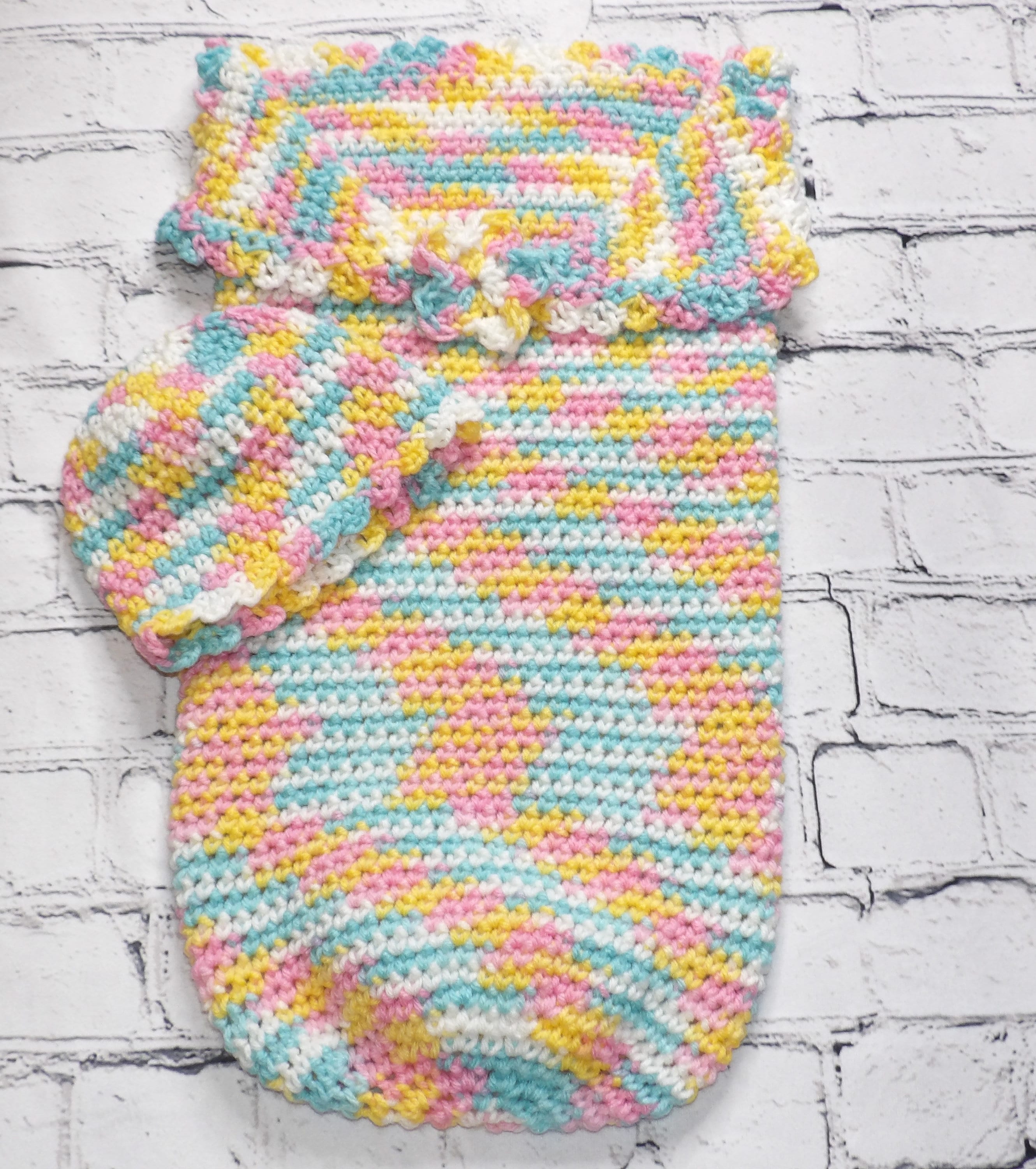 Crochet Baby Cocoon With Hat/crochet Cuddle Cocoon/crochet - Etsy