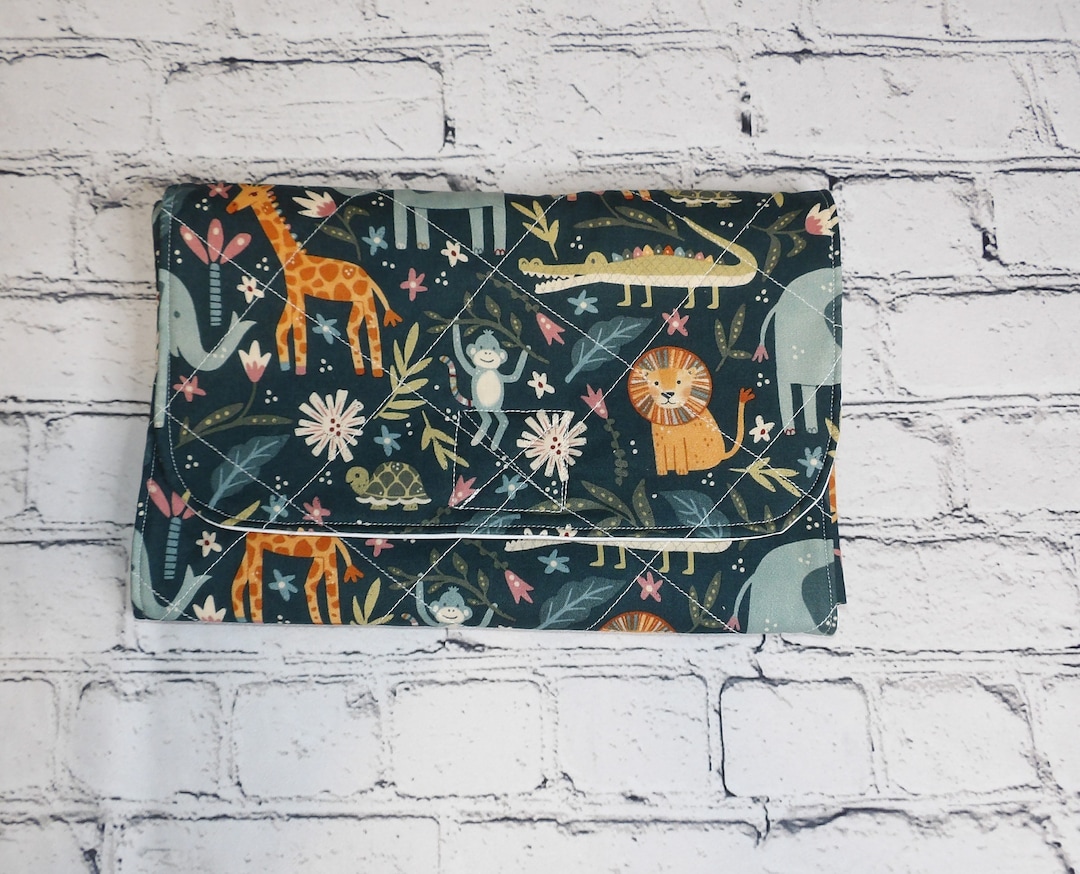 Travel Baby Changing Mat/portable Baby Changing Pad/diaper Clutch With ...