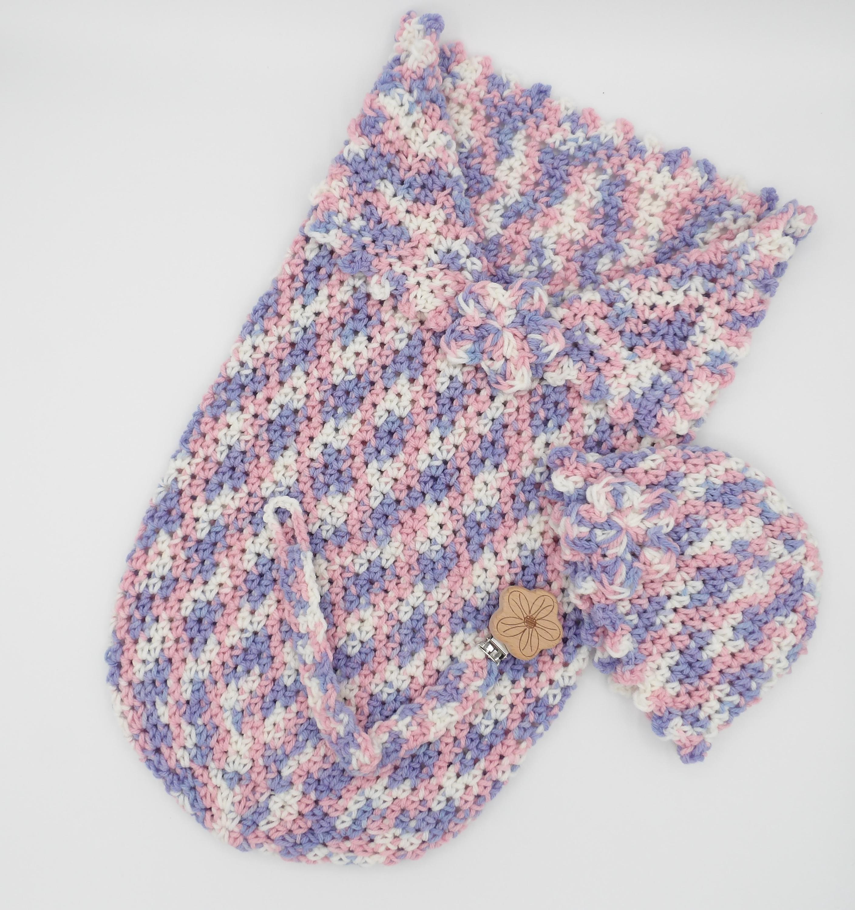 Crochet Baby Cocoon With Hat/crochet Cuddle Cocoon/crochet Baby Bunting ...