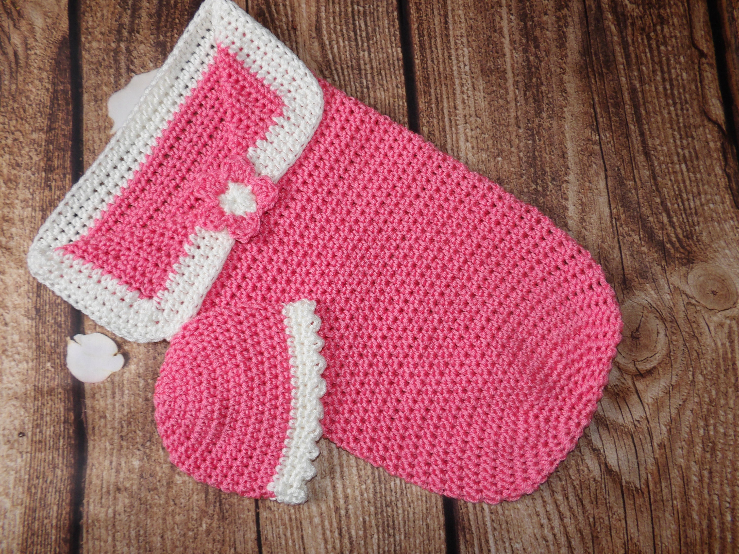 Crochet Baby Cocoon With Hat/crochet Cuddle Cocoon/crochet - Etsy