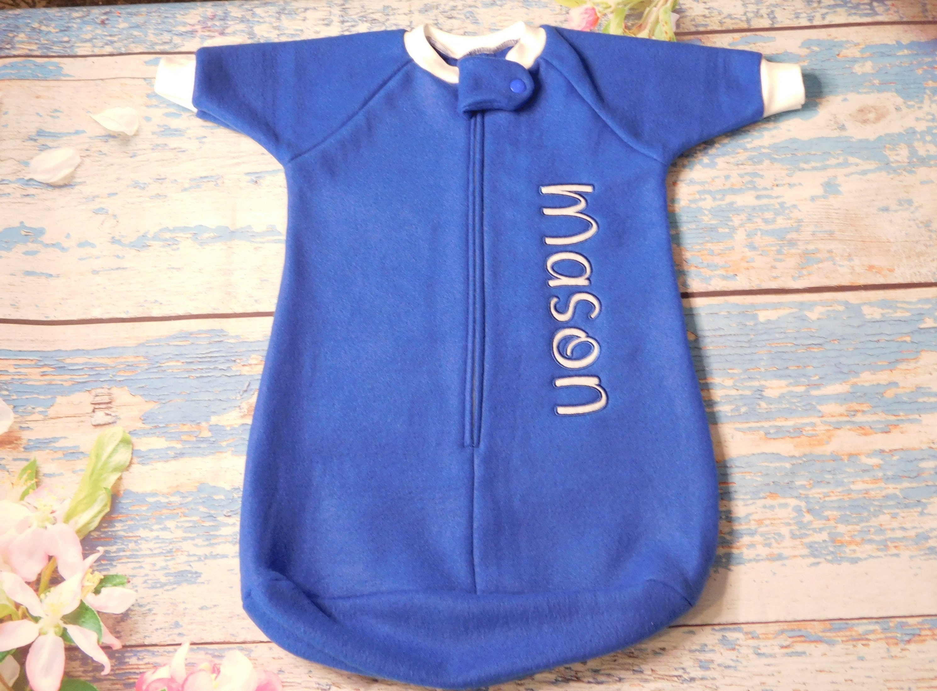 Personalized Fleece Baby Sleeping Bag/baby Sleep Sack/infant - Etsy
