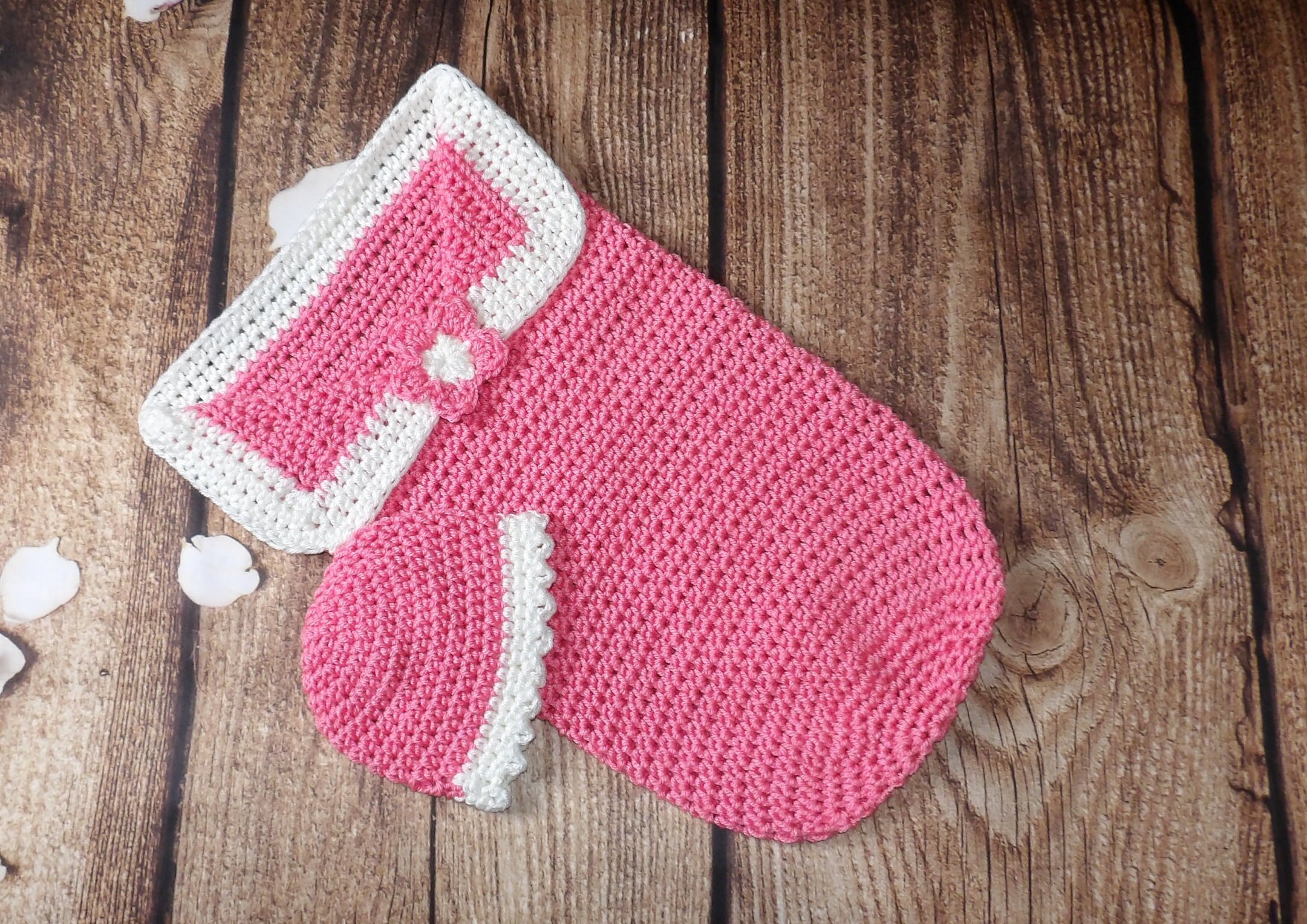 Crochet Baby Cocoon With Hat/crochet Cuddle Cocoon/crochet - Etsy