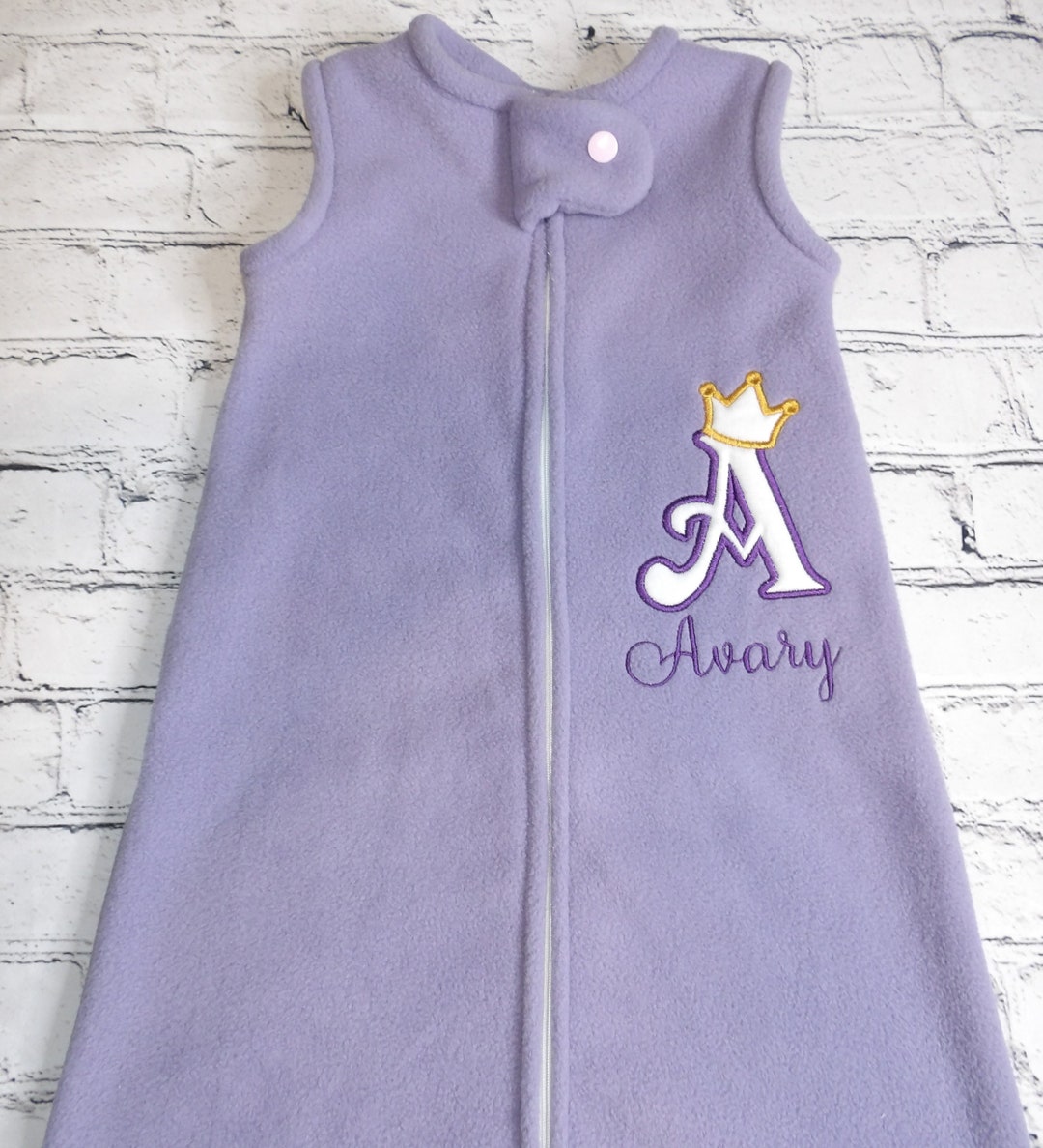 Personalized Fleece Baby Sleep Sack/baby Sleep Sack/infant Sleep Sack ...