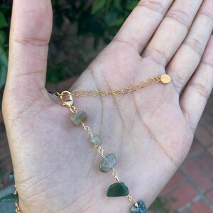 Jasper Crystal Gold Necklace | Tarnish Resistant | Jasper Crystal | Sun ...