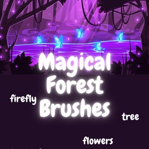 Magical Forest Photoshop Brushes Brushes for Photoshop - Etsy