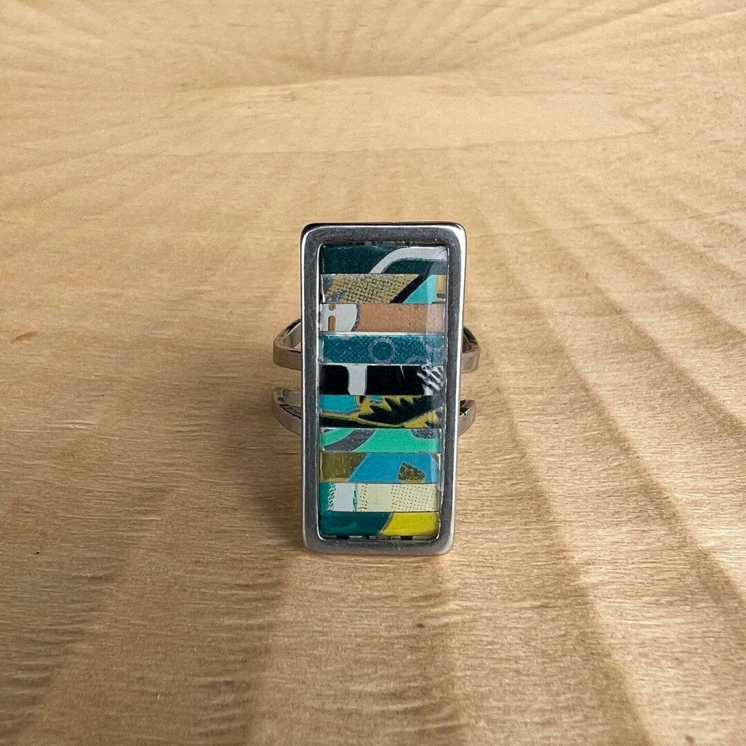 Adjustable Ring Made From Aluminum Cans - Etsy