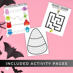 Spooktacular Halloween Coloring and Activity Sheet Bundle for ...