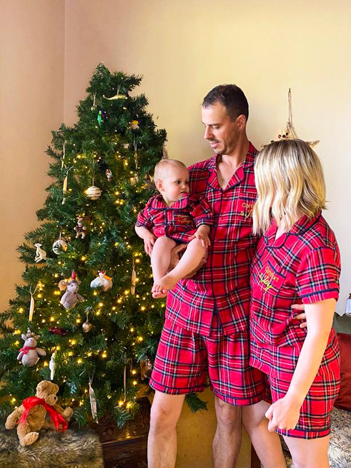 Women's Tartan Plaid Matching Christmas Pyjamas - Etsy