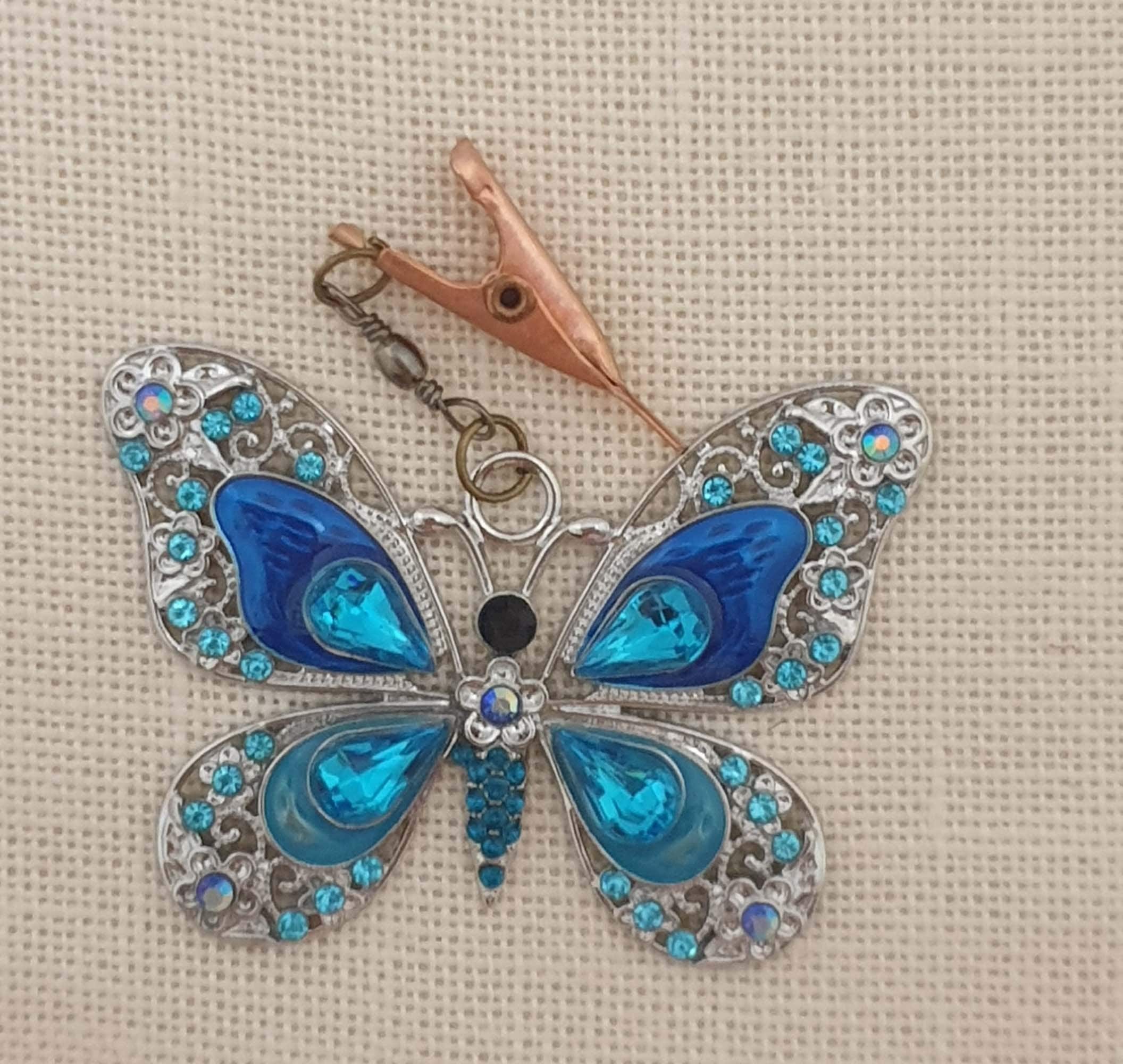 Blue Butterfly Stranded Thread, Stranded Floss Separator - Etsy