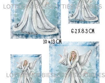 Angel Decoupage Paper - Etsy UK