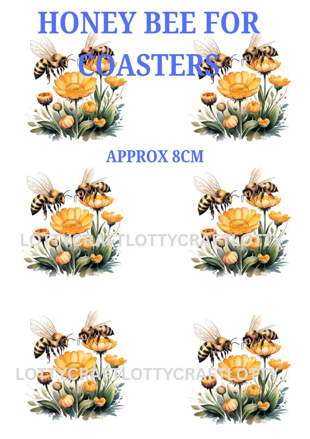 Honey Bee A4 Mulberry Rice Paper for Decoupage Crafts - Etsy