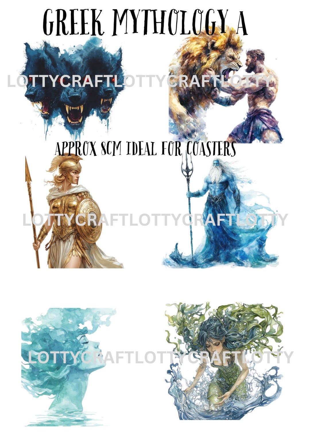 Greek Mythology A4 Mulberry Rice Paper for Decoupage - Etsy