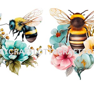 Retro Flower Bees Mulberry Rice Paper for Decoupage and All Paper ...