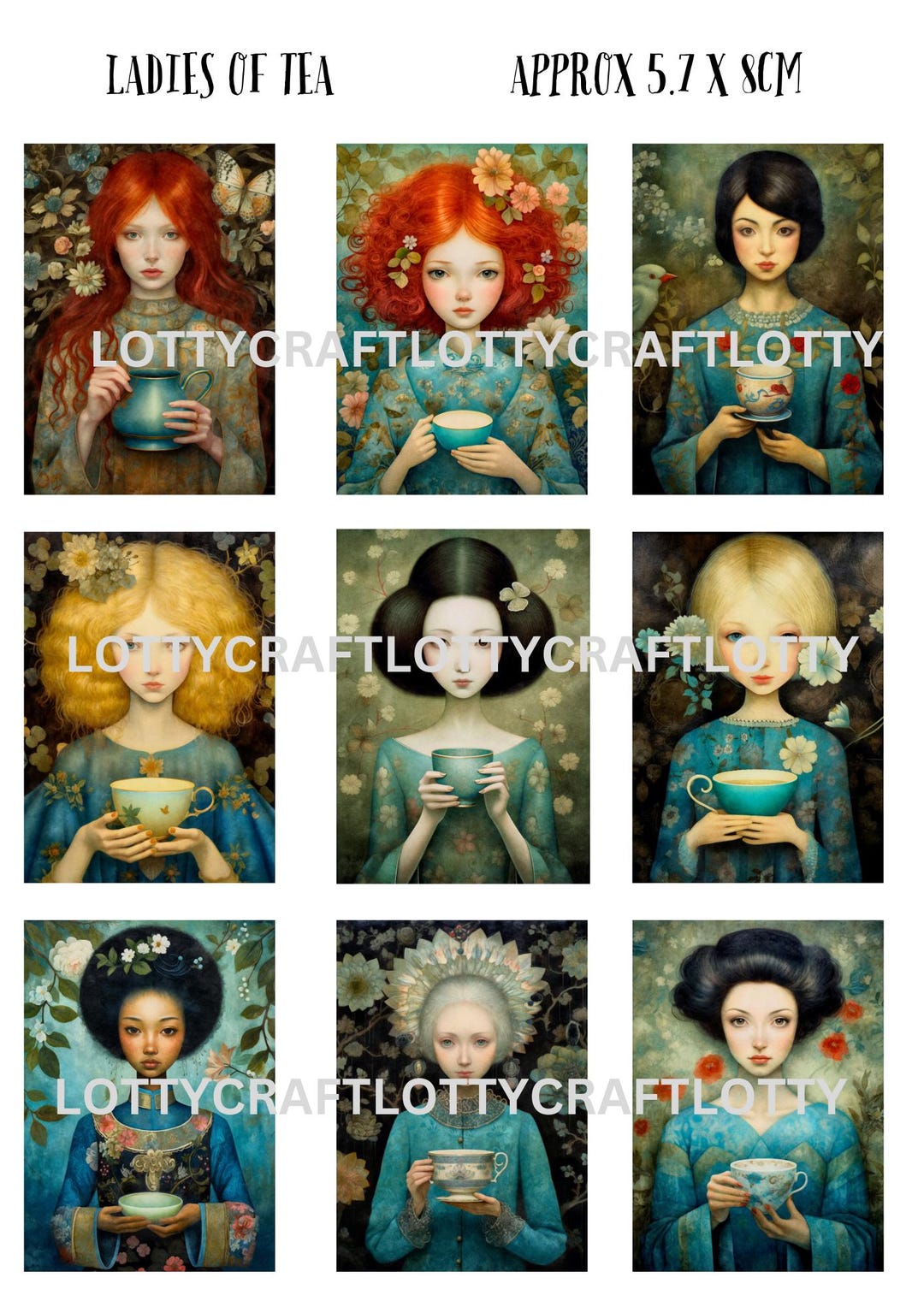 Mulberry Rice Paper Design for Decoupage FREE UK POSTAGE - Etsy