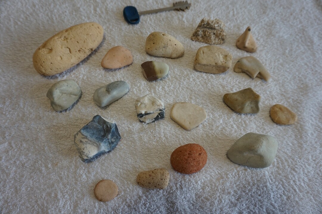 L. S3 Stones 19 Pieces Polished by the Sea - Etsy