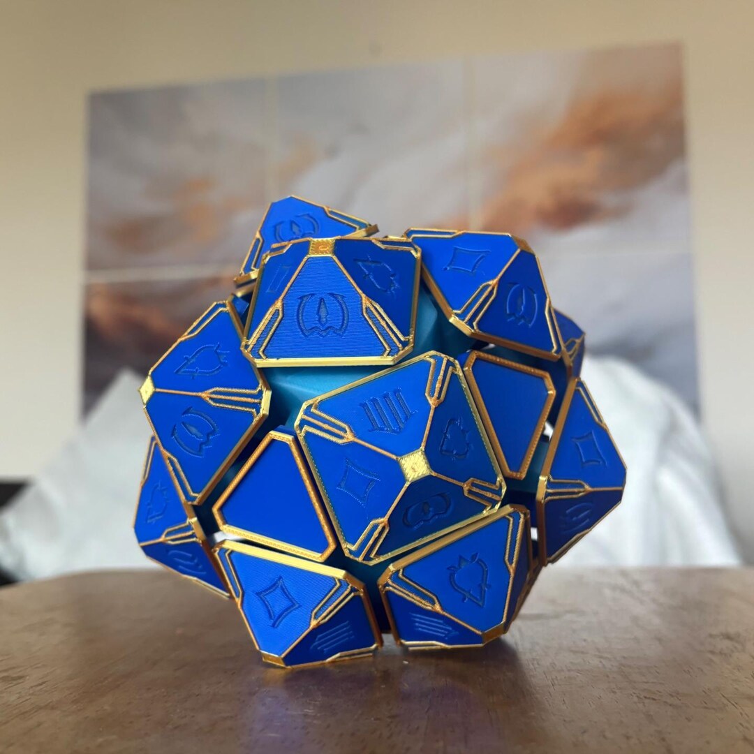 Hexcore Rubik’s Cube Glowing Arcane Cosplay Prop Replica - Etsy