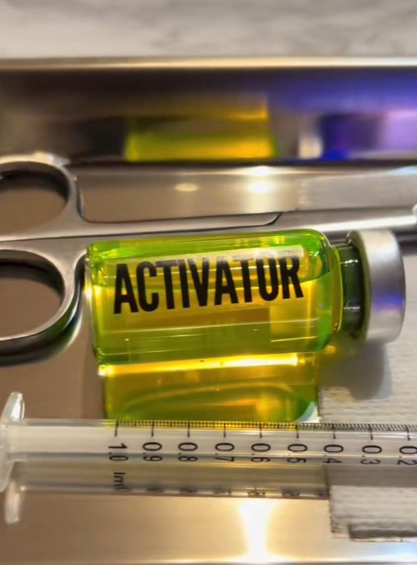 Activator 10ml the Substance Prop Vial Body Horror - Etsy