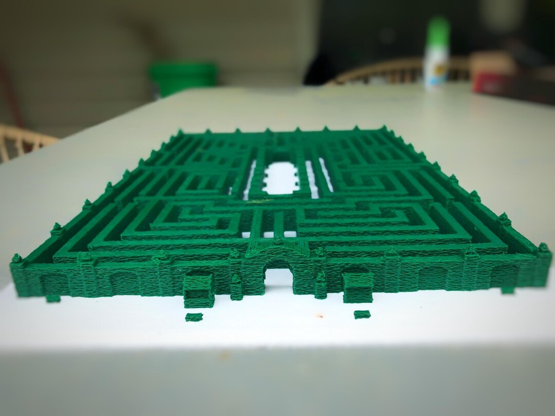 Overlook Hotel Maze 3D Printed Wall Art the Shining Stephen King ...
