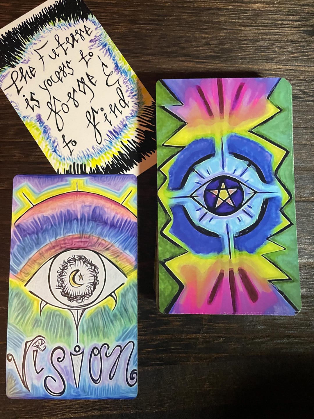 Vision Divination Deck: Spiritual Guidance With Selenite Crystal ...