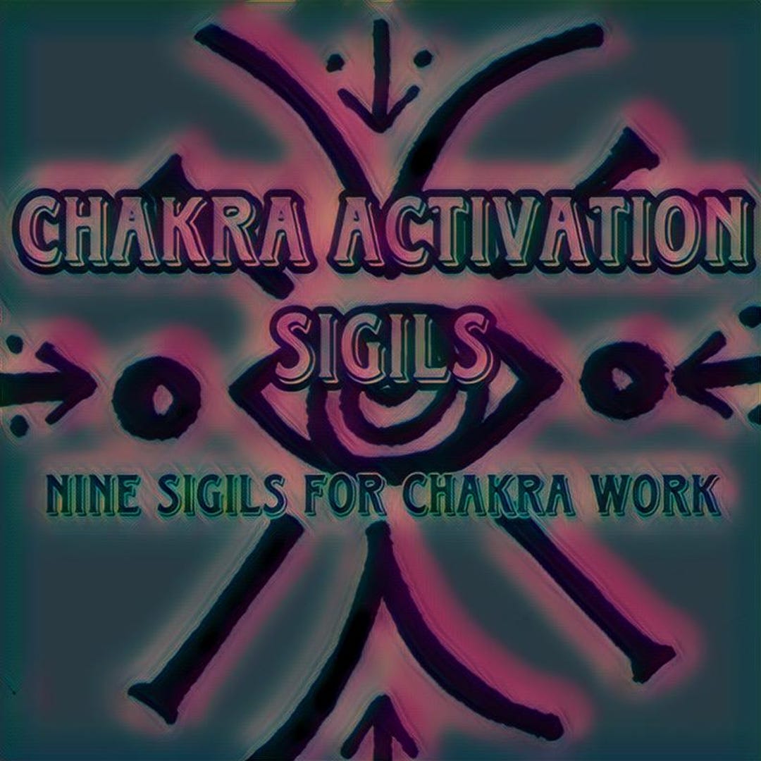 Sigil Magick - Chakra Activation Printable PDF Download With Mantras ...