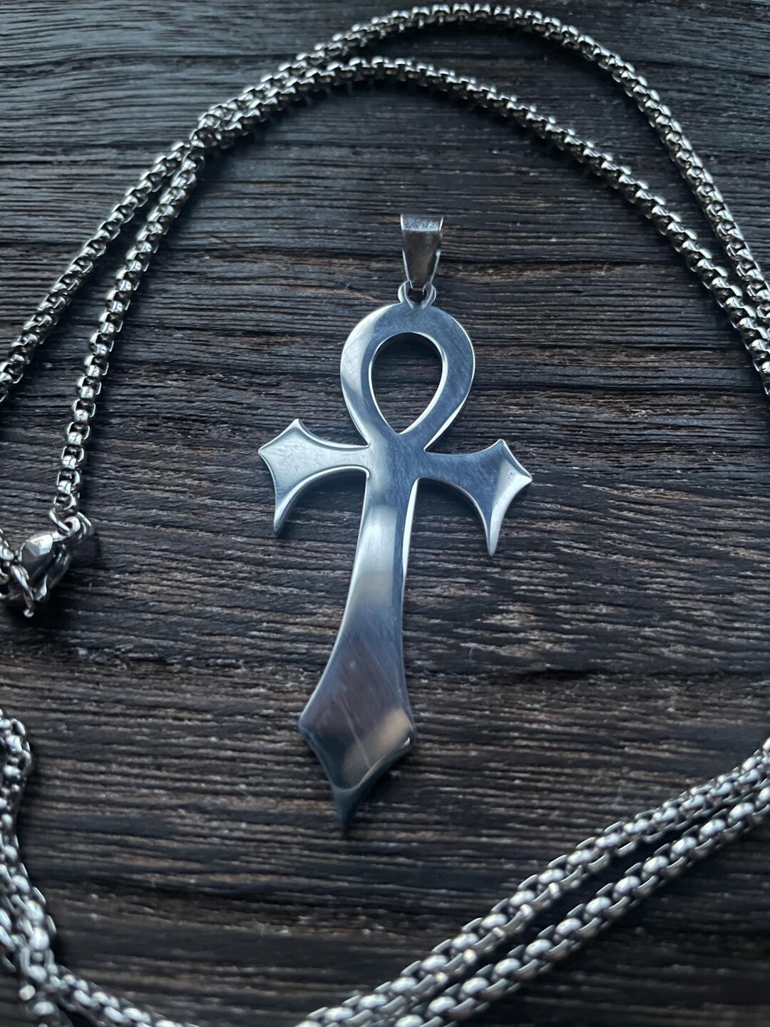 Osiris Portal: Egyptian God Ankh Pendant for Guidance & Justice - Etsy