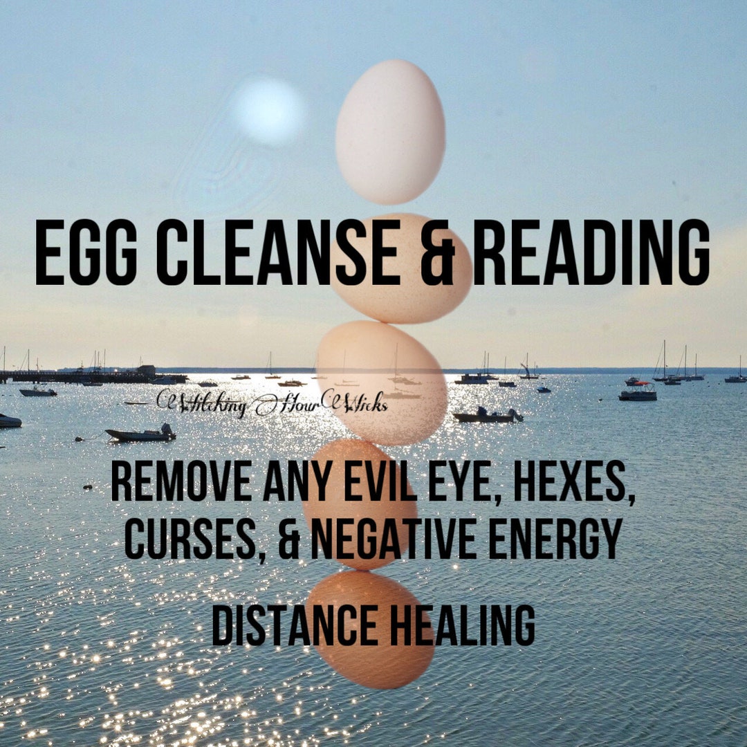 Egg Cleanse & Reading Ritual Healing for Hexes, Curses, Evil Eye ...