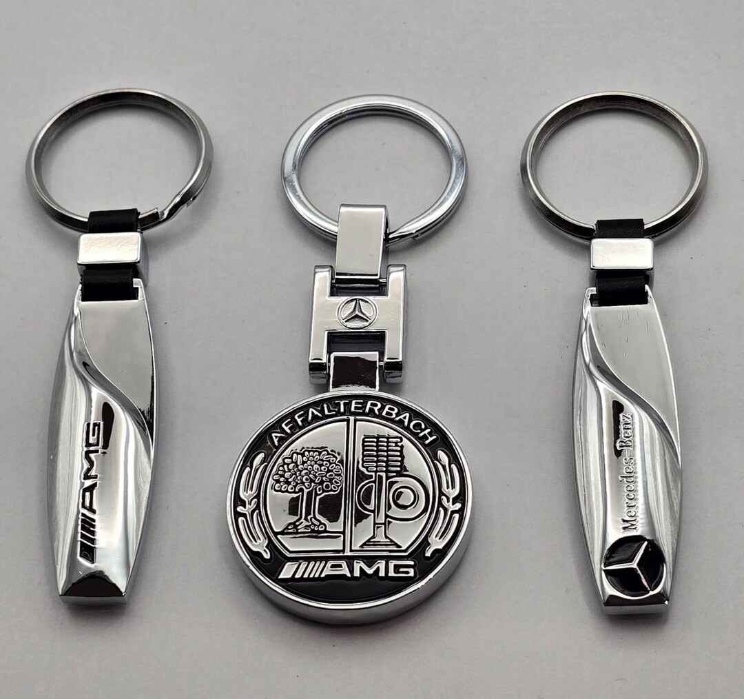 Amg Keychain Logo Metal Keyring Mercedes Gift for Men Women Birthday ...