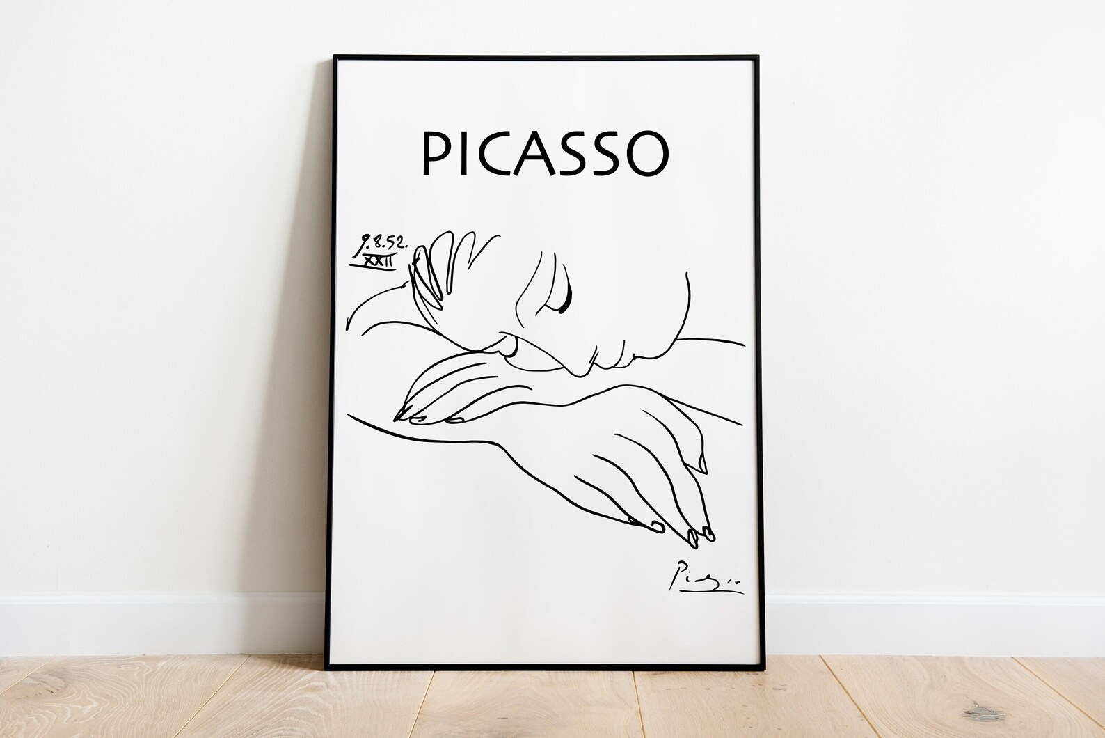 Picasso Wall Art, Picasso Art Print, Art Exhibition Poster, Picasso ...