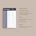 Modern Restaurant Menu Template: Editable Canva Design (11x17 Ledger ...
