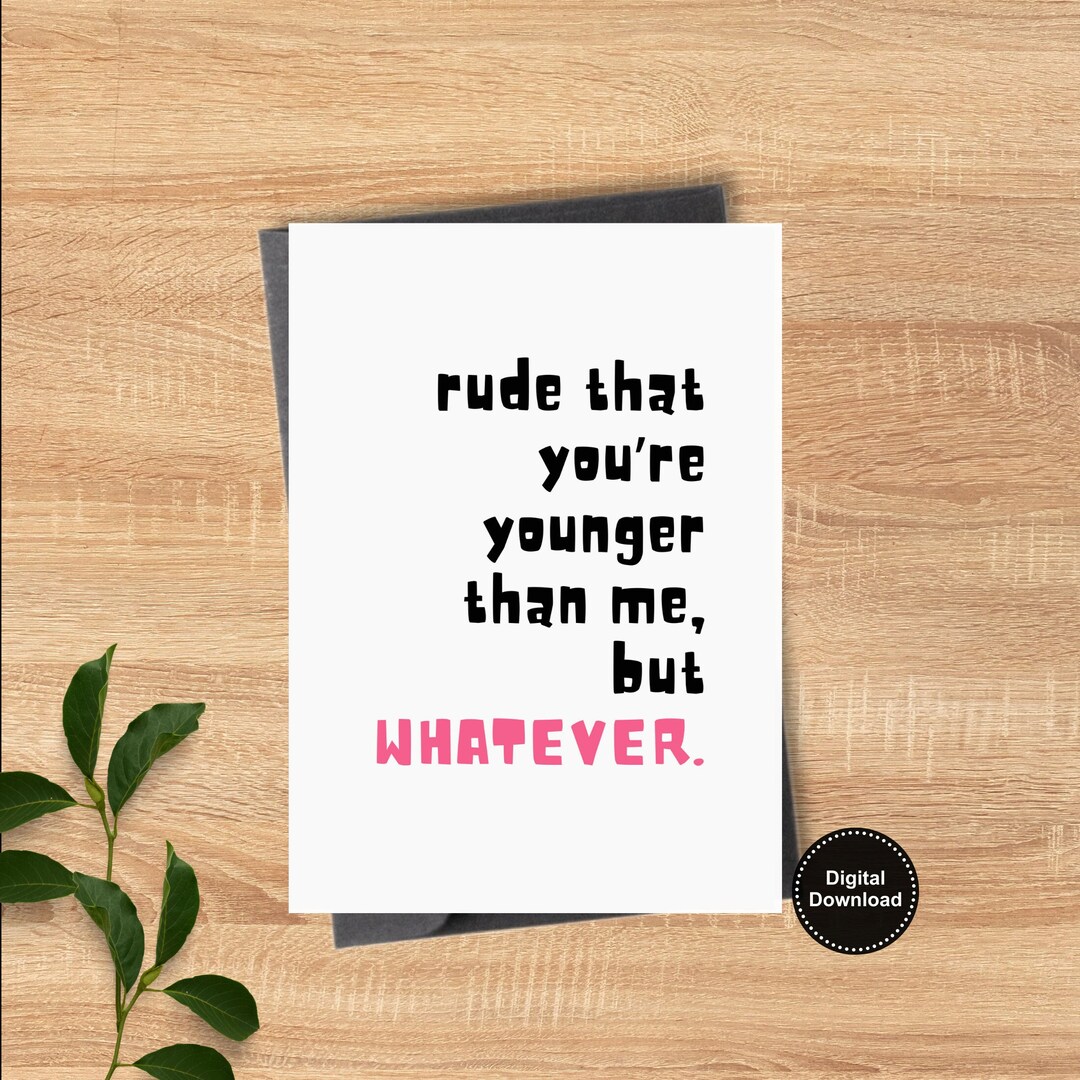 Funny Birthday Card for Her, Birthday Gift for Her, Fun Gift for Her ...