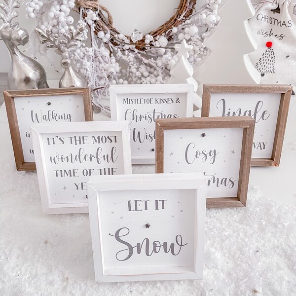 Christmas Plaque - Etsy UK