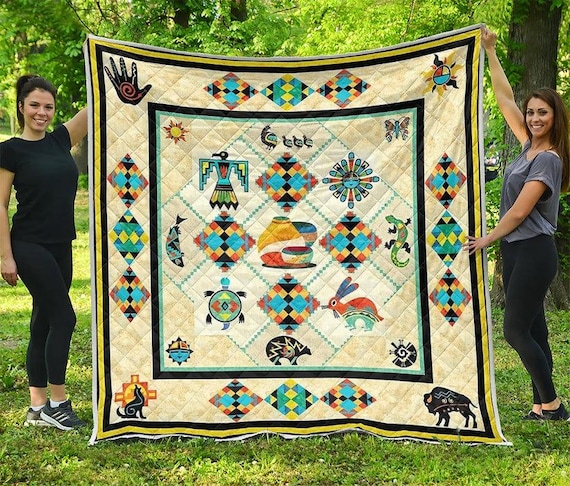 Cherokee Weaving Blanket