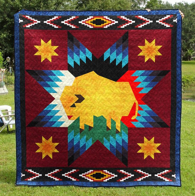 Indian Blanket Native American Quilt Blanket Indigenous Blanket ...