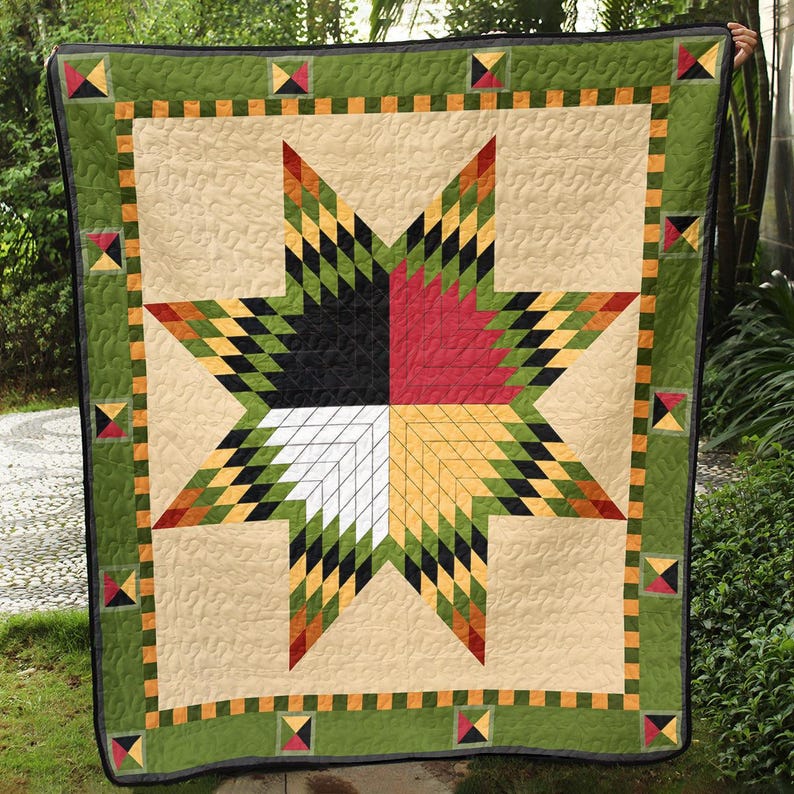 Native American Inspired Blanket, Indian Blanket, Navajo Blanket ...